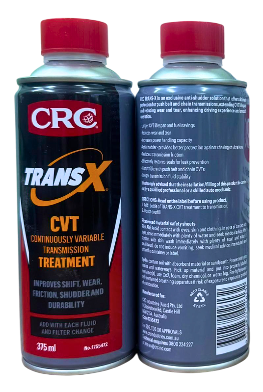 CRC Trans X CVT Transmission Treatment 375ML – Improve Shift